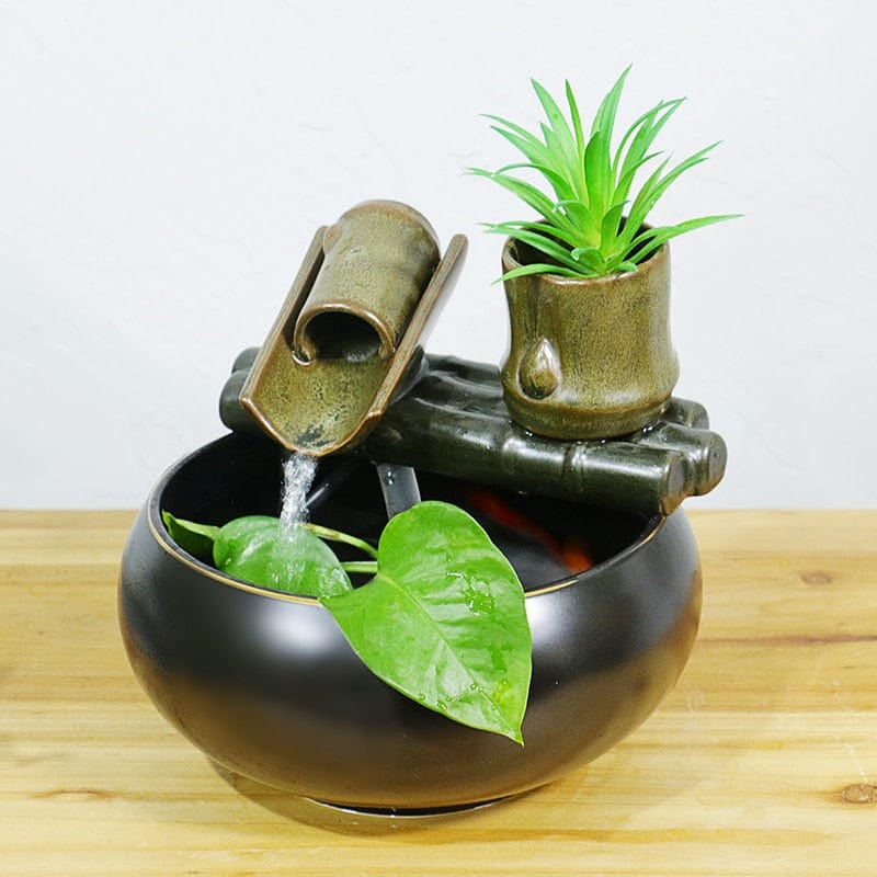 Water Fountain Mini Fish Tank – One Tree Hydroponics
